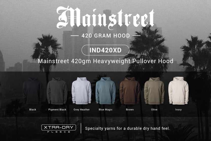 IND420XD - Mainstreet 420gm Heavyweight Hood