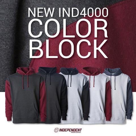 IND4000 - New Color Block - Available Now! - Independent Trading Company