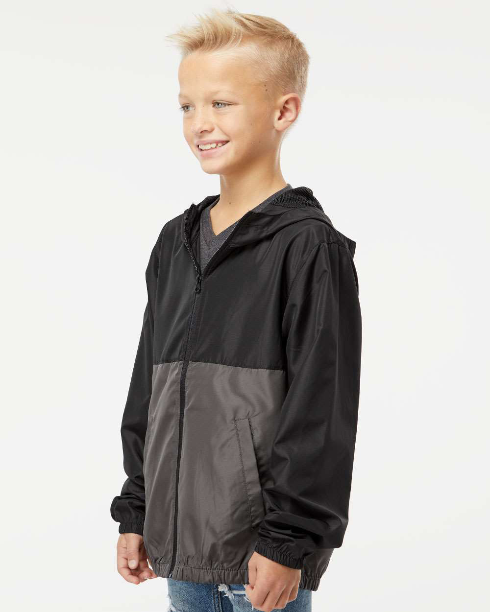Youth Lightweight Windbreaker Jacket | Independent Trading Company