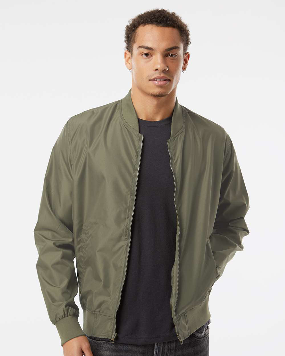 Lightweight Bomber Jacket | Independent Trading Company