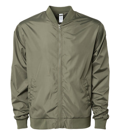 Lightweight Bomber Jacket | Independent Trading Company