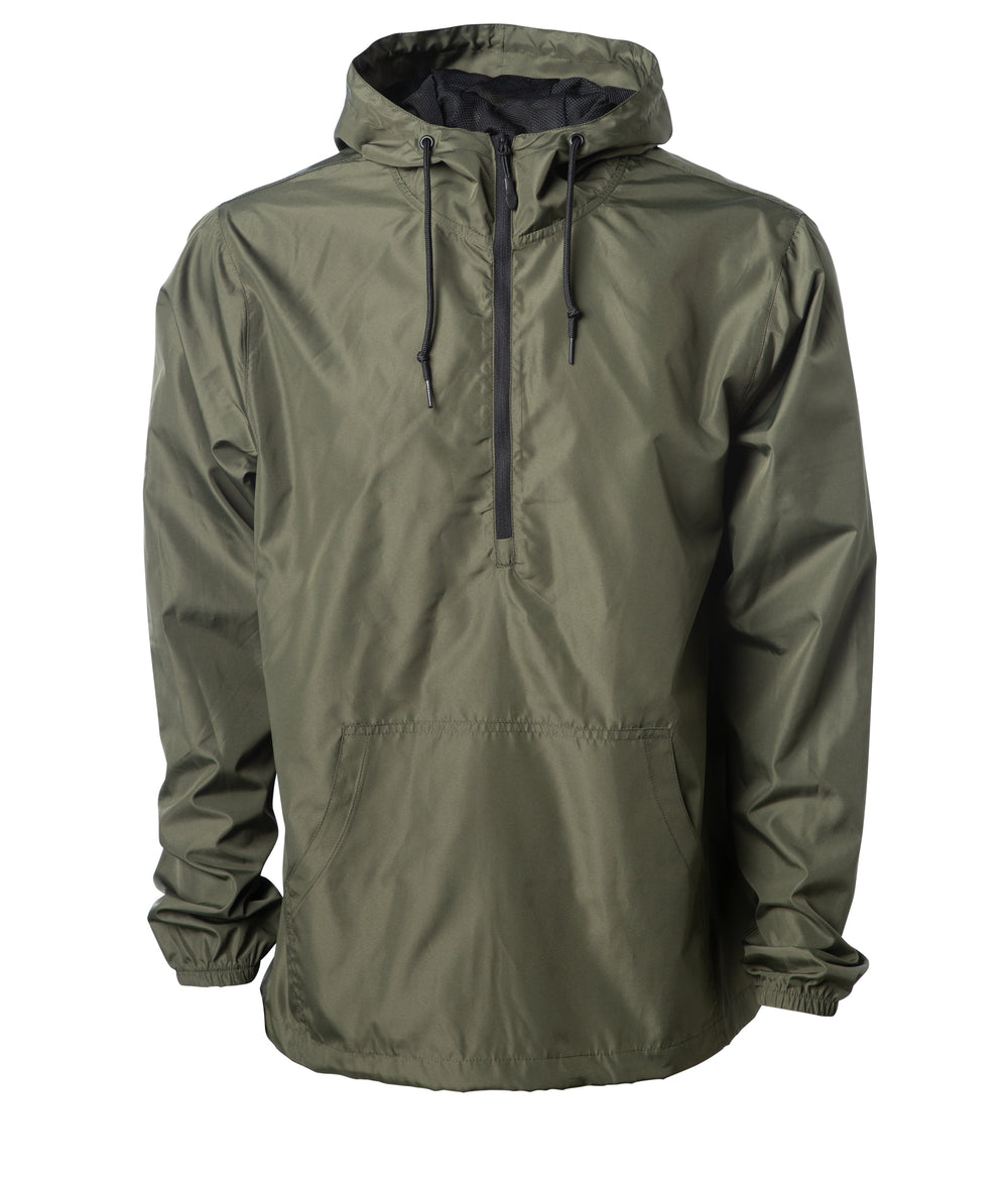 Pullover Windbreaker Anorak Jacket | Independent Trading Co ...