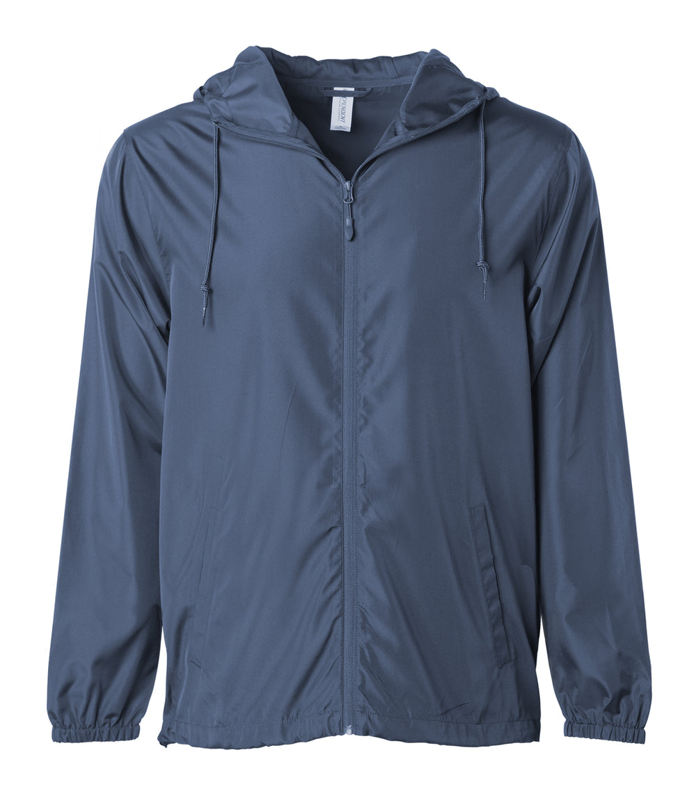 Lightweight Windbreaker Jacket | Solid Colors - Independent Trading Company
