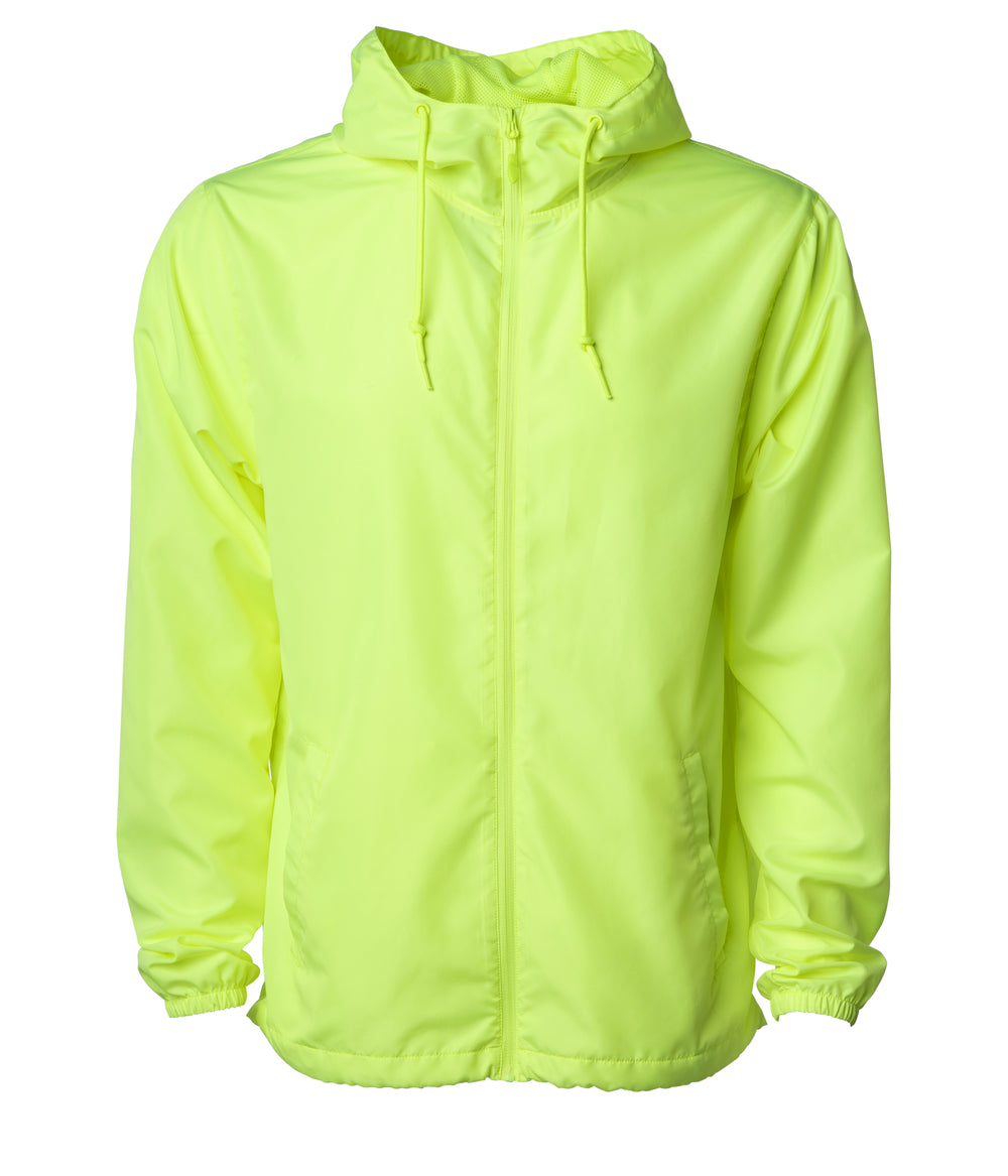 Lightweight Windbreaker Jacket | Solid Colors - Independent Trading Company